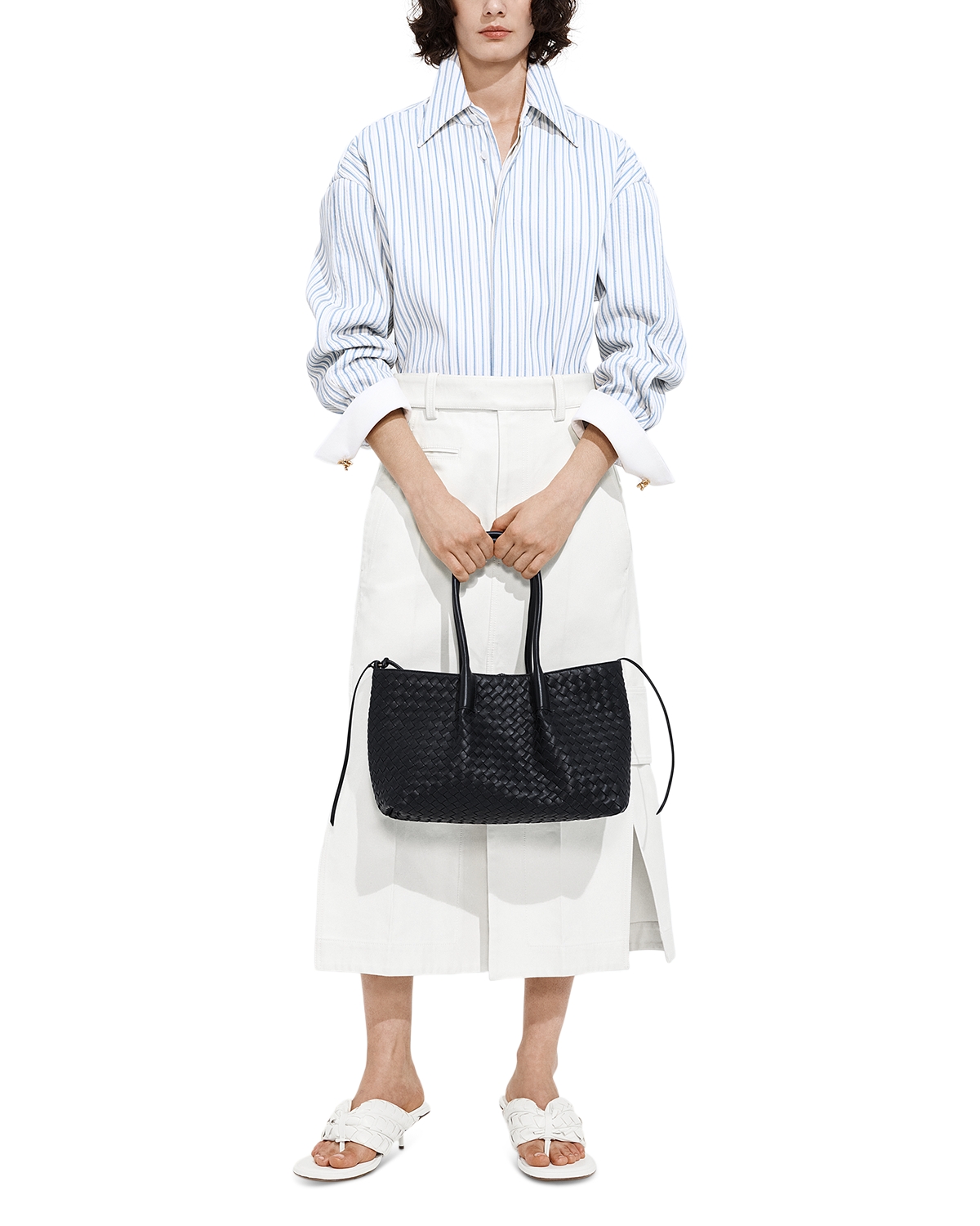 BOTTEGA VENETA Pinacoteca Intrecciato Reversible Tote